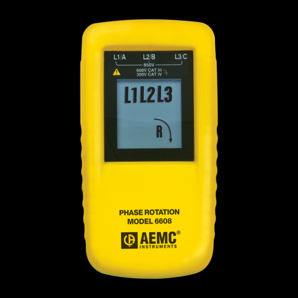 AEMC Phase Rotation Meter Model 6608 | AEMC Phase Rotation Meter Model 6608
